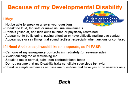 If I Need Help Card – Autism on the Seas Store